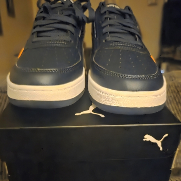 Puma | Shoes | Puma Mens Navy Sneakers | Poshmark